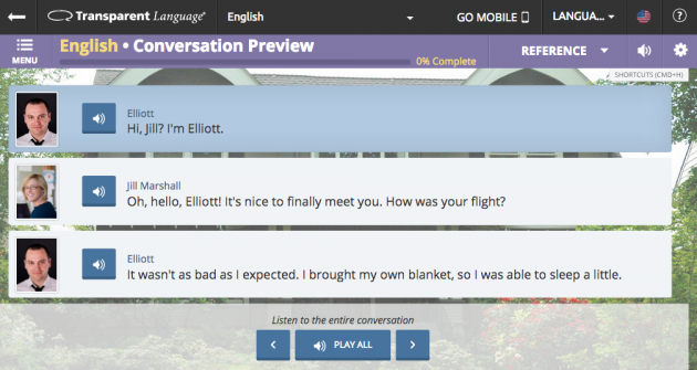 “The Stuff That Actually Works”: A Review of Transparent Language Online